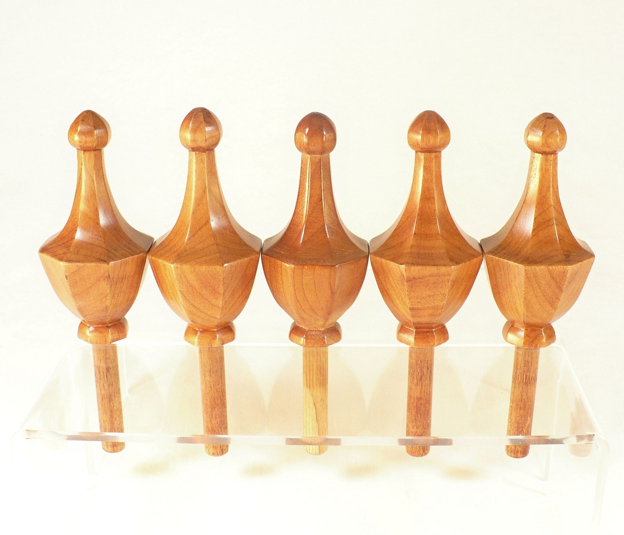 Cherry Bed Post Finials Cherry Queen Size 4 Poster Bed With Bolt On
