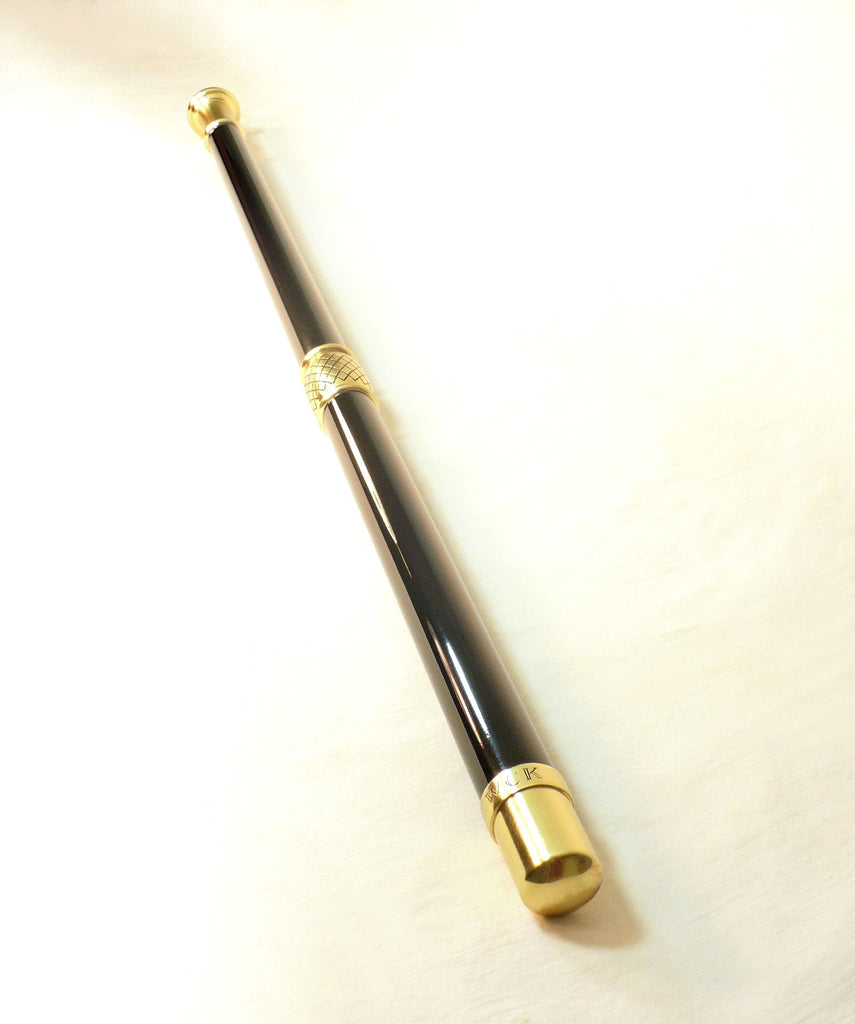 Verger Wand, Long, Custom Ebonized Shaft and Brass – Picinae Studios